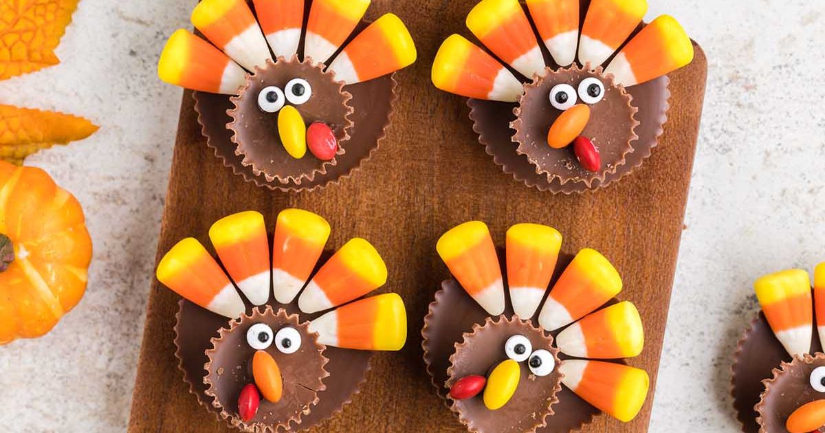 Thanksgiving Candy Turkey - Princess Pinky Girl