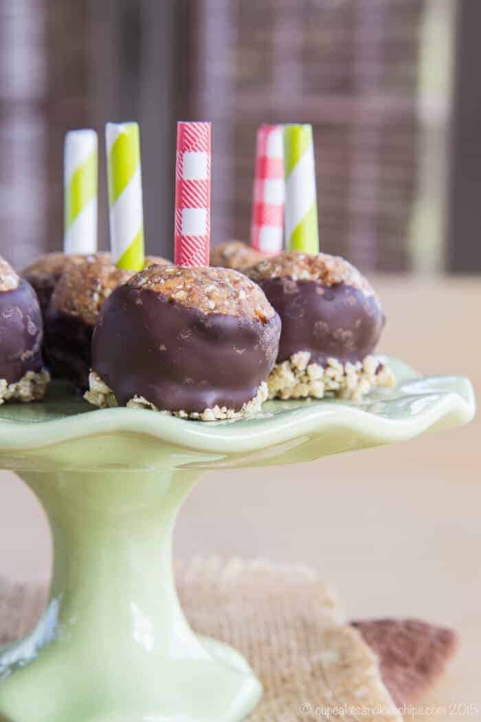 Caramel Apple Energy Balls - Princess Pinky Girl