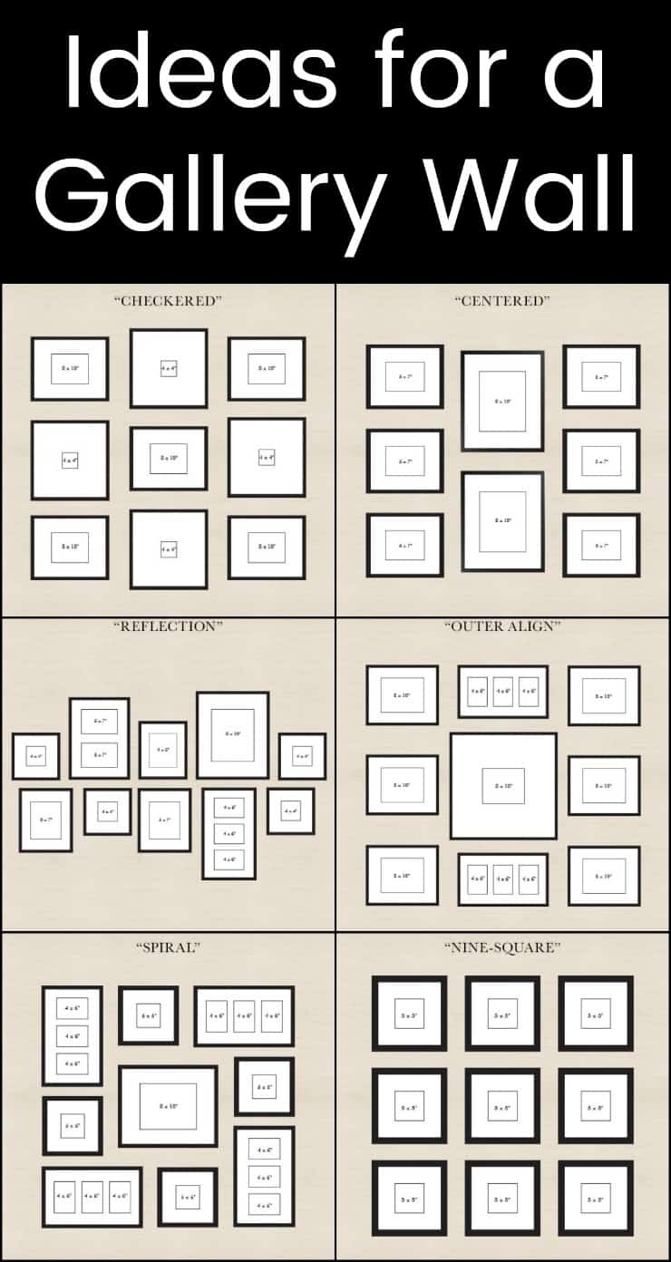 Create A Gallery Wall Template Create A Gallery Wall Template