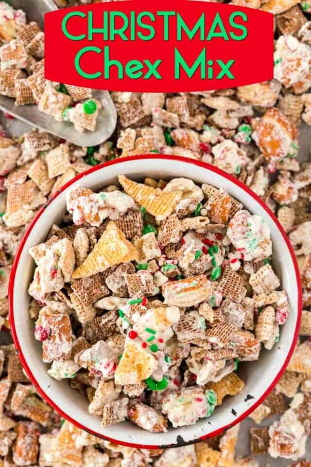 Holiday Christmas Crack Chex Mix Recipe - Princess Pinky Girl