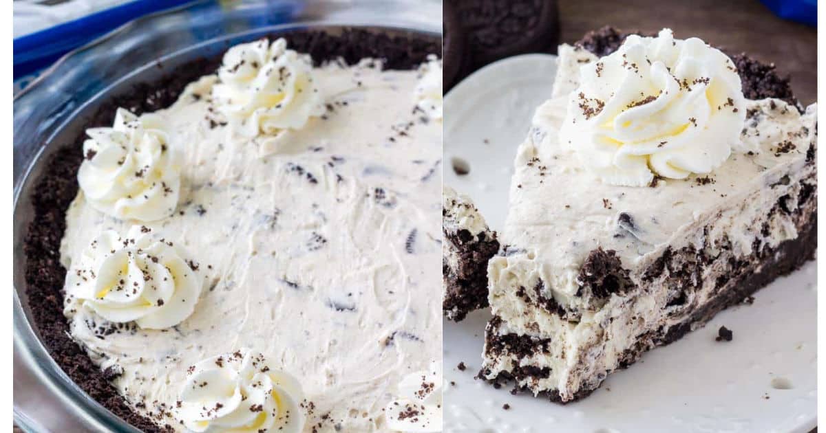 No Bake Oreo Pie - Princess Pinky Girl
