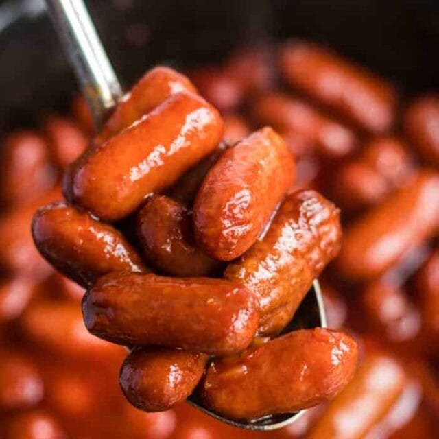 The Best Crockpot Little Smokies Recipe - Princess Pinky Girl