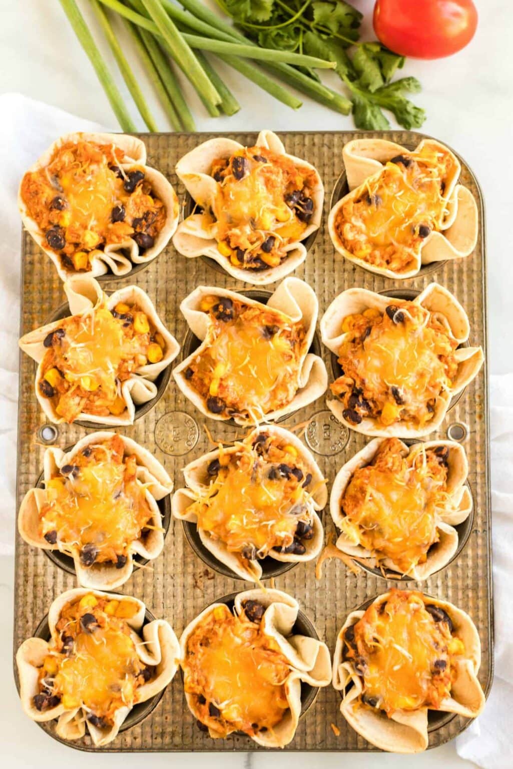 Mini Enchilada Cups - Princess Pinky Girl
