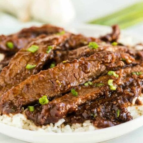Easy Mongolian Beef Recipe (P.F. Chang Style) - Princess Pinky Girl