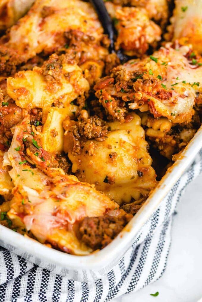 Ravioli Lasagna Casserole - Princess Pinky Girl