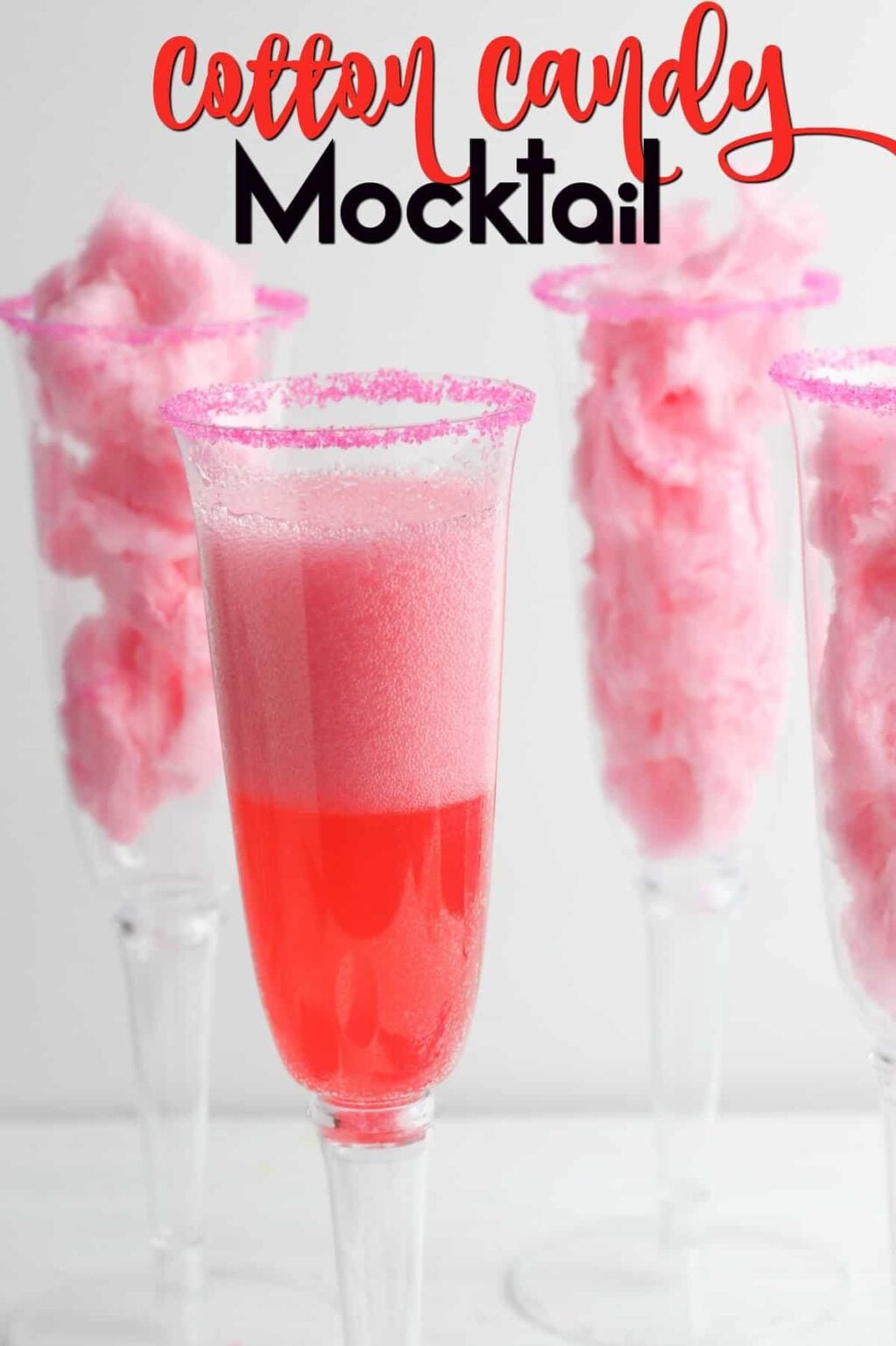 Cotton Candy Mocktail - Princess Pinky Girl