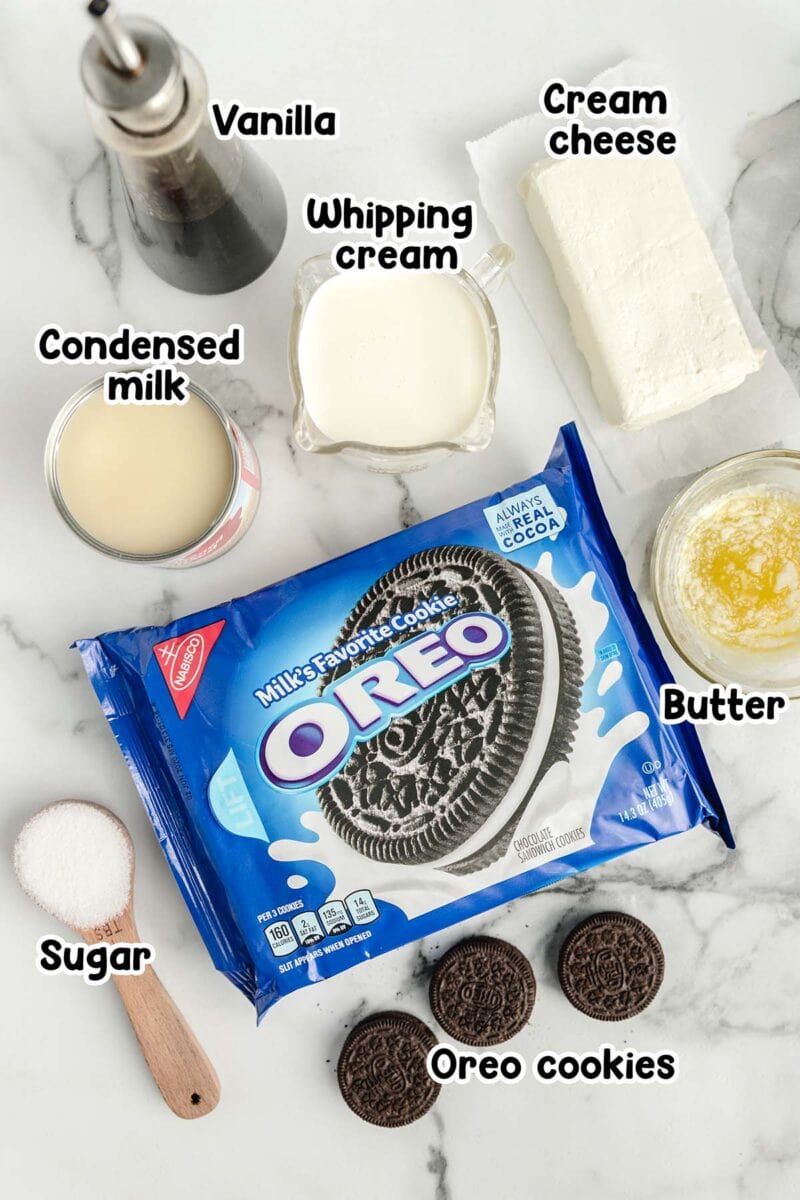 Frozen Oreo Dessert (No Bake) - Princess Pinky Girl