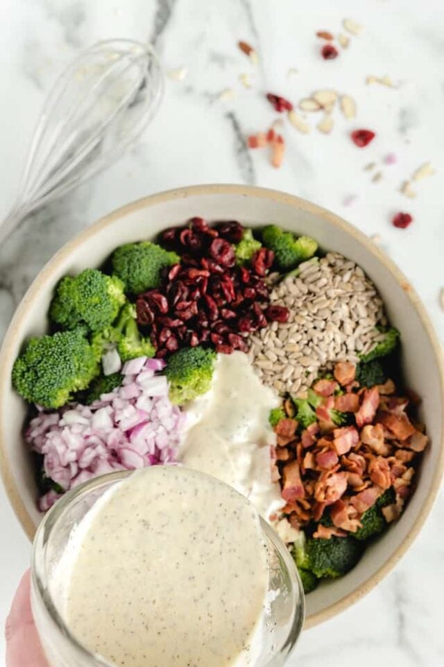 Creamy Broccoli Salad - Easy & Delicious - Princess Pinky Girl