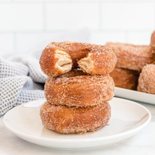 Canned Biscuit Doughnuts - Princess Pinky Girl