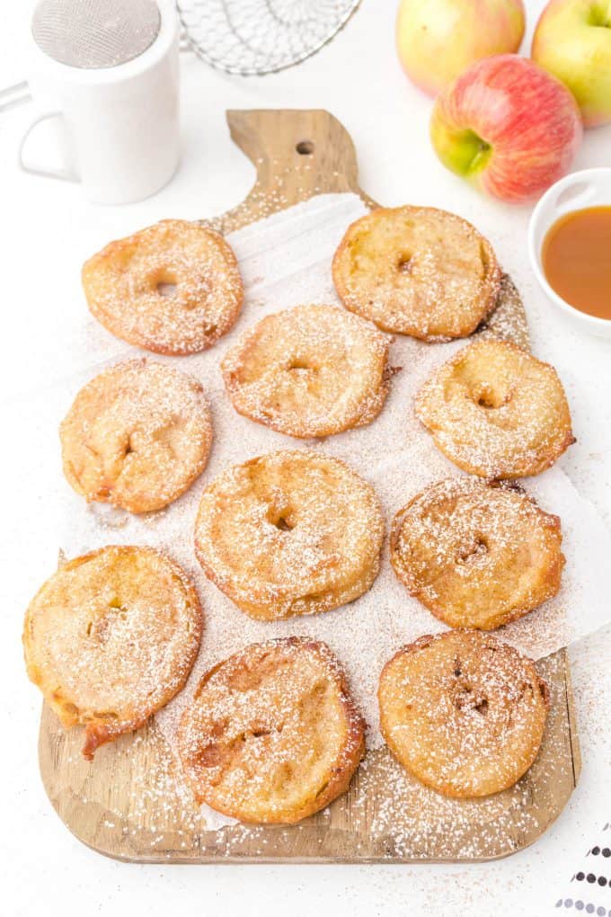 Apple Fritter Rings - Princess Pinky Girl