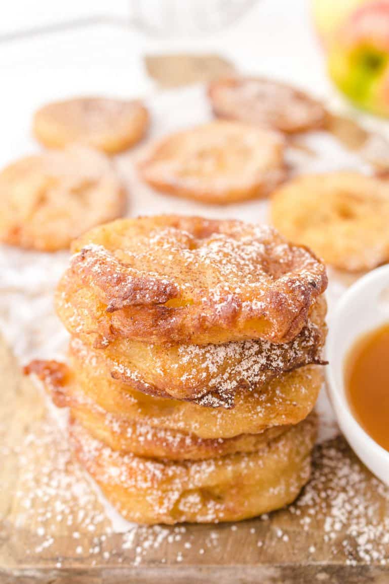 Apple Fritter Rings - Princess Pinky Girl