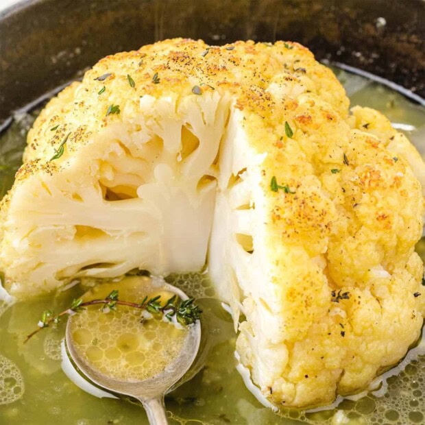 Whole Roasted Cauliflower Head - Princess Pinky Girl