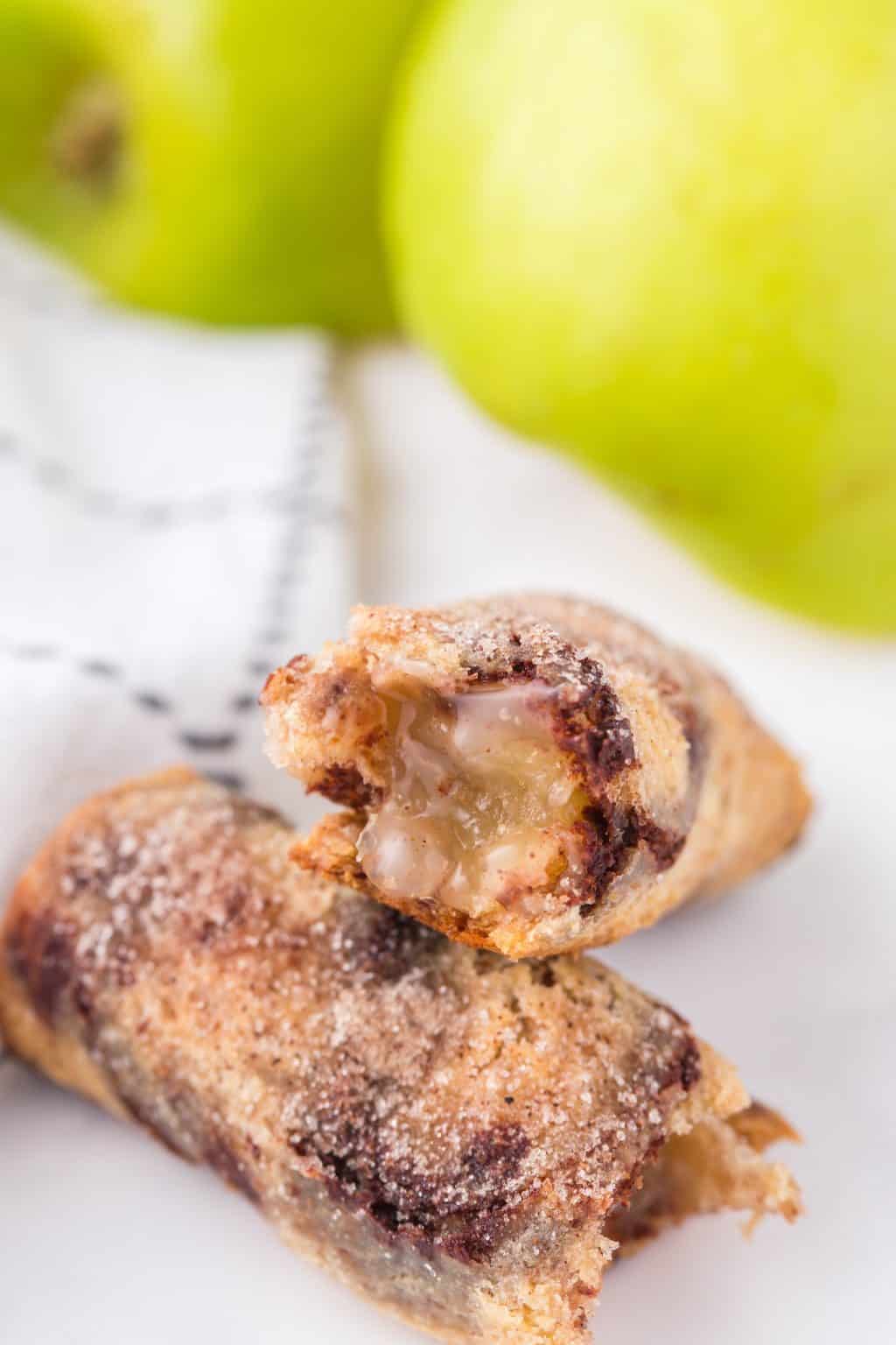 Apple Pie Roll-Ups - Princess Pinky Girl