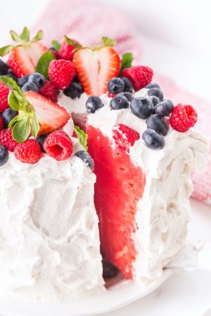 Fresh Watermelon Cake - Princess Pinky Girl