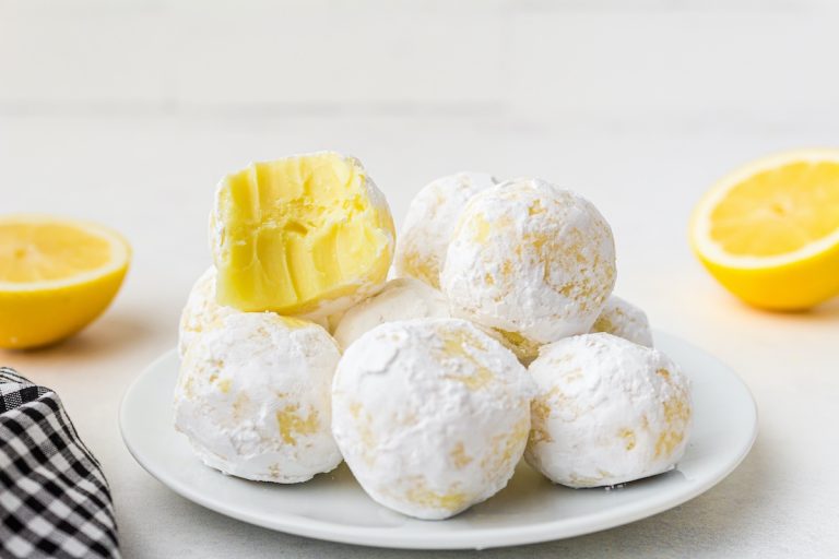 White Chocolate Lemon Truffles - Princess Pinky Girl