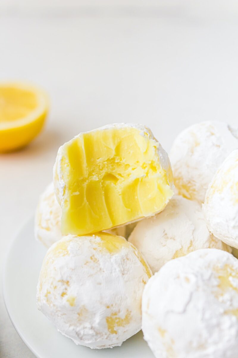 White Chocolate Lemon Truffles - Princess Pinky Girl