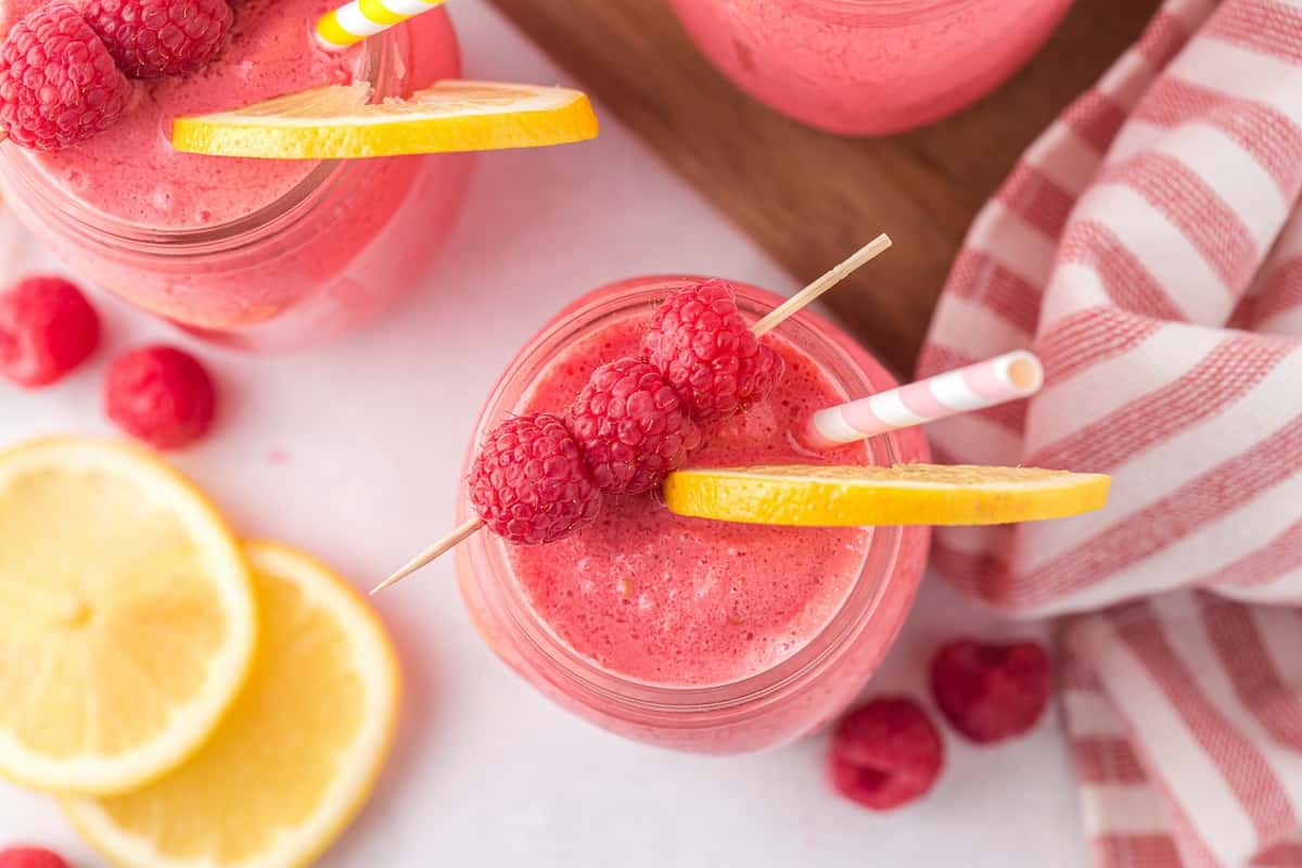 Frozen Raspberry Lemonade - Princess Pinky Girl
