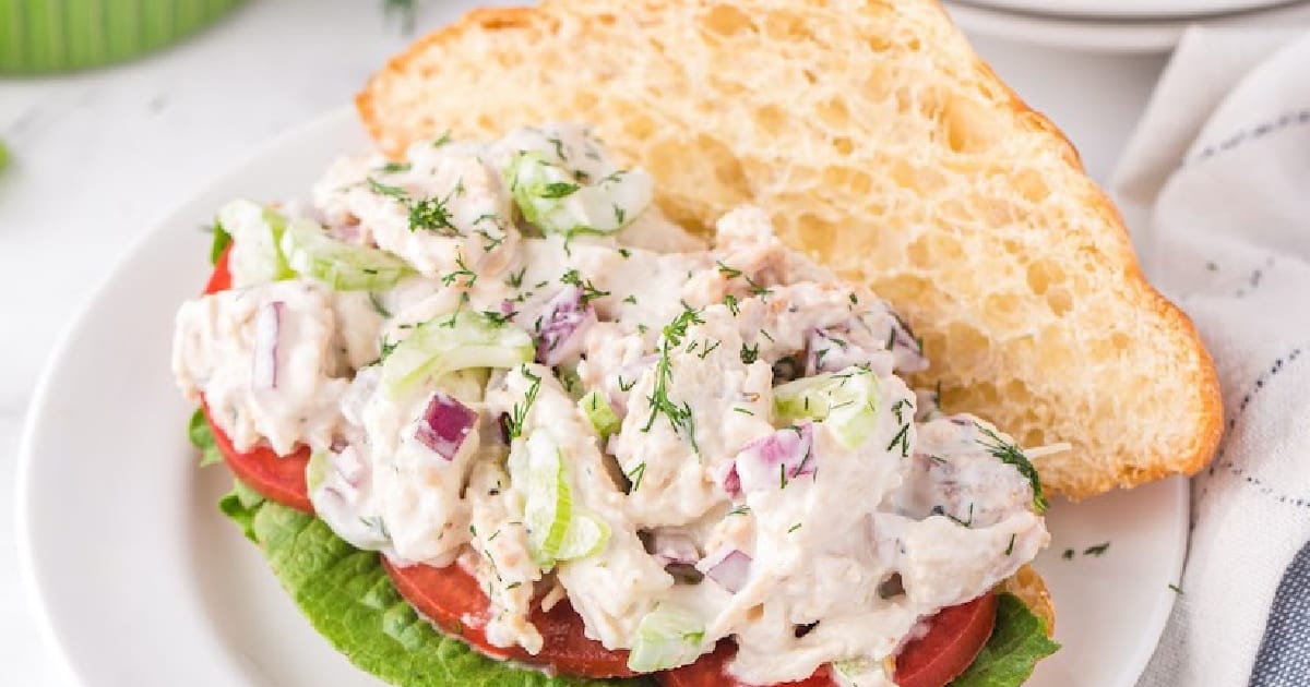 The Best Chicken Salad (with homemade dressing) - Princess Pinky Girl
