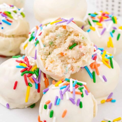 Delicious Texas Sheet Cake Bites - Princess Pinky Girl