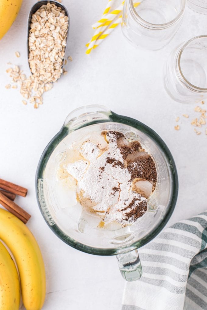 Banana Bread Smoothie (thick & creamy) - Princess Pinky Girl