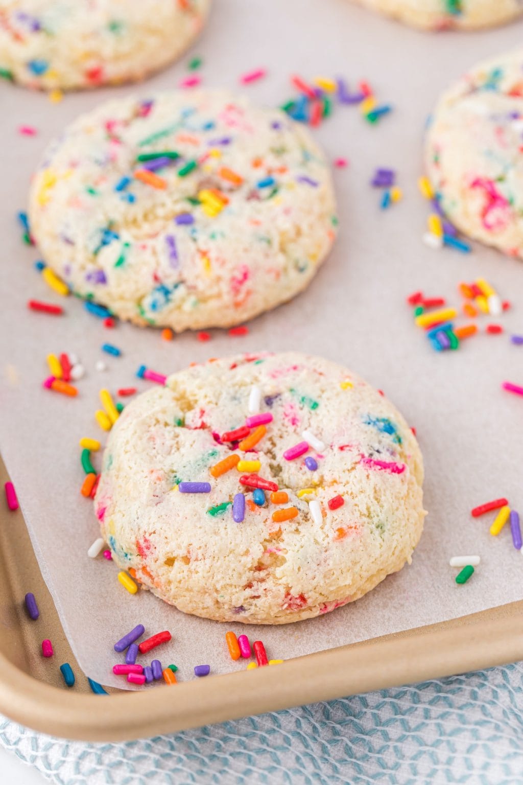 Funfetti Cookies (Cake Mix Cookies) - Princess Pinky Girl