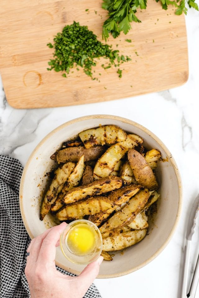 Best Ever Grilled Potatoes (How to grill potatoes) - Princess Pinky Girl