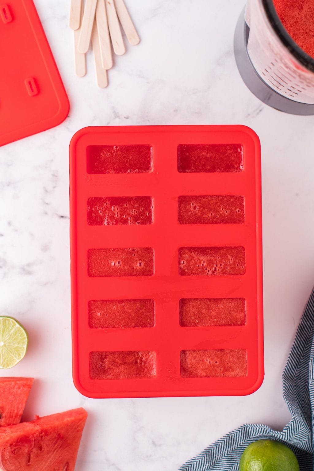 Homemade Watermelon Popsicles (4-Ingredients) - Princess Pinky Girl