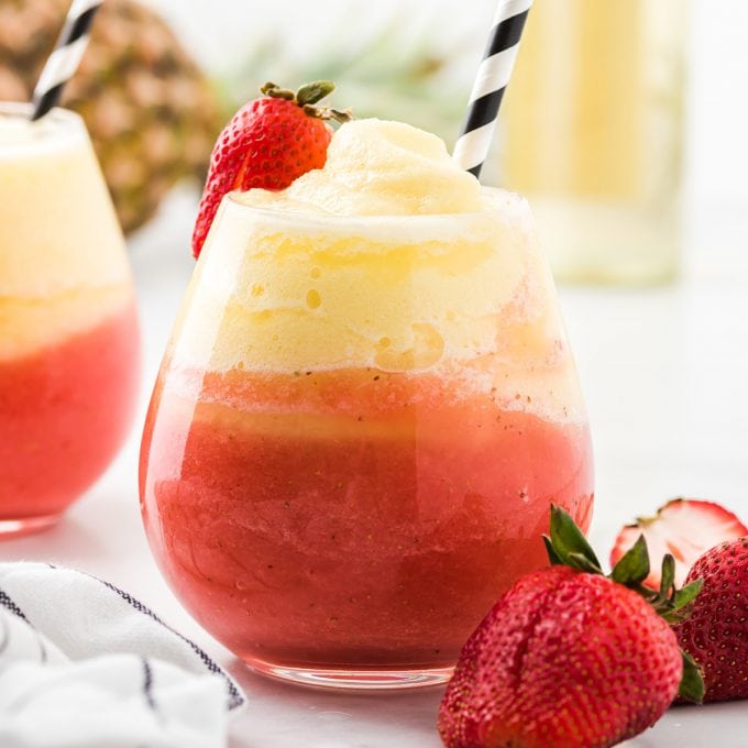 White Wine Slushie (5-Ingredients & 5-Minutes!) - Princess Pinky Girl