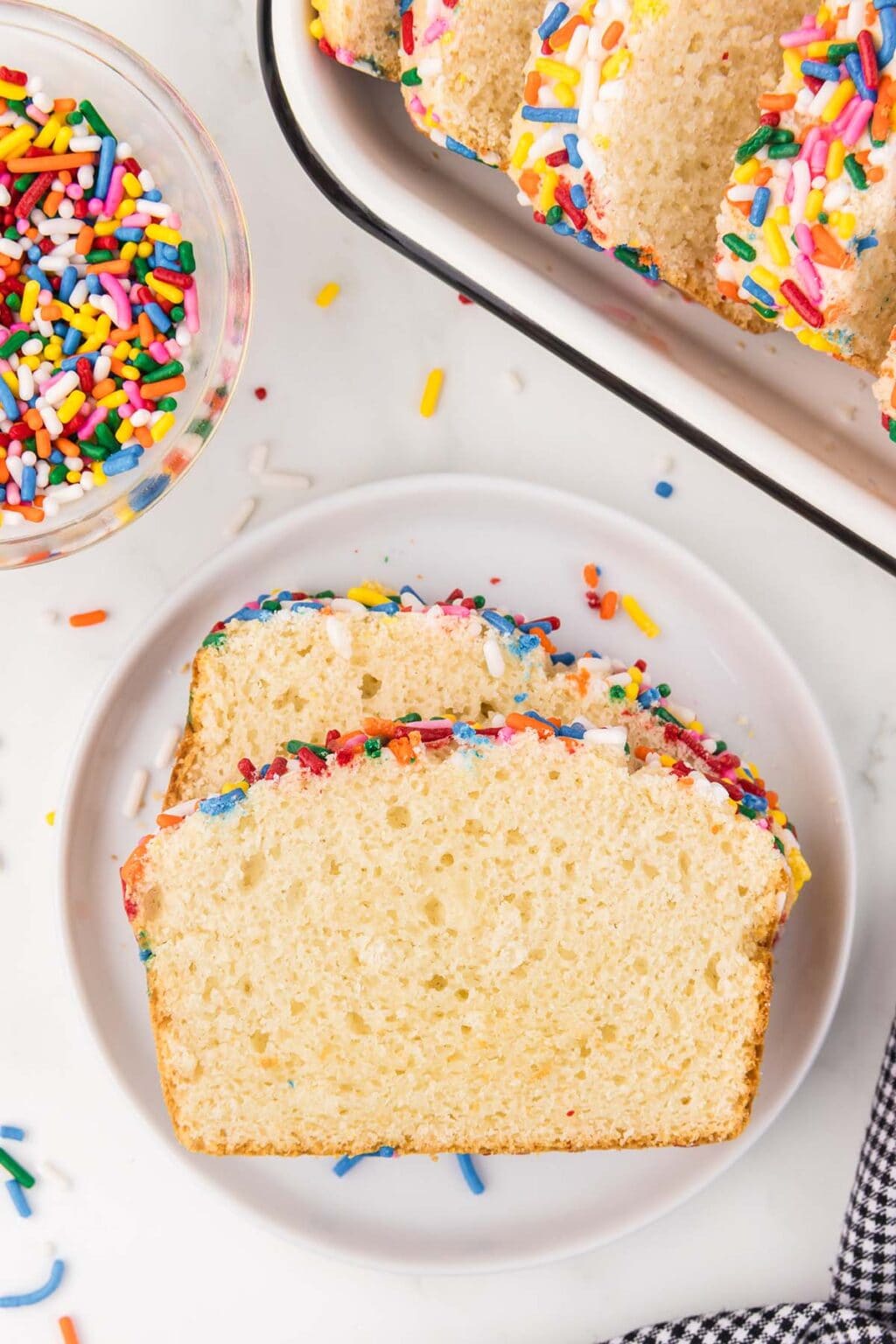 Ice Cream Bread Recipe - 2 ingredient recipe - Princess Pinky Girl