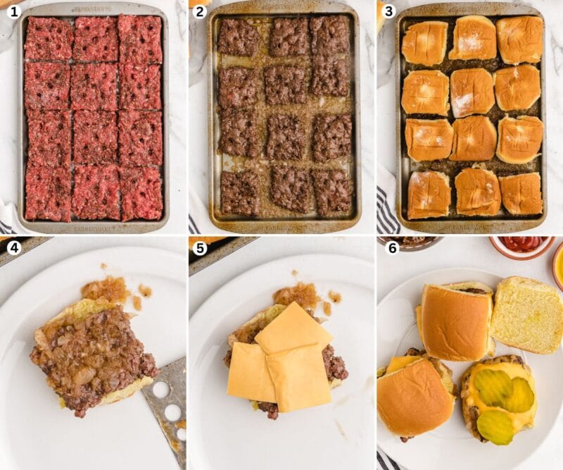 White Castle Sliders Recipe (Homemade) - Princess Pinky Girl