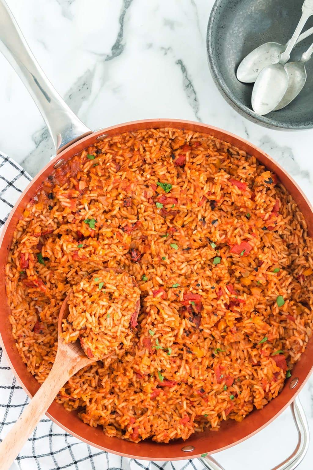 Easy Spanish Rice Recipe - Princess Pinky Girl
