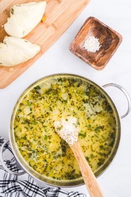 Creamy Chicken and Rice Soup - Princess Pinky Girl