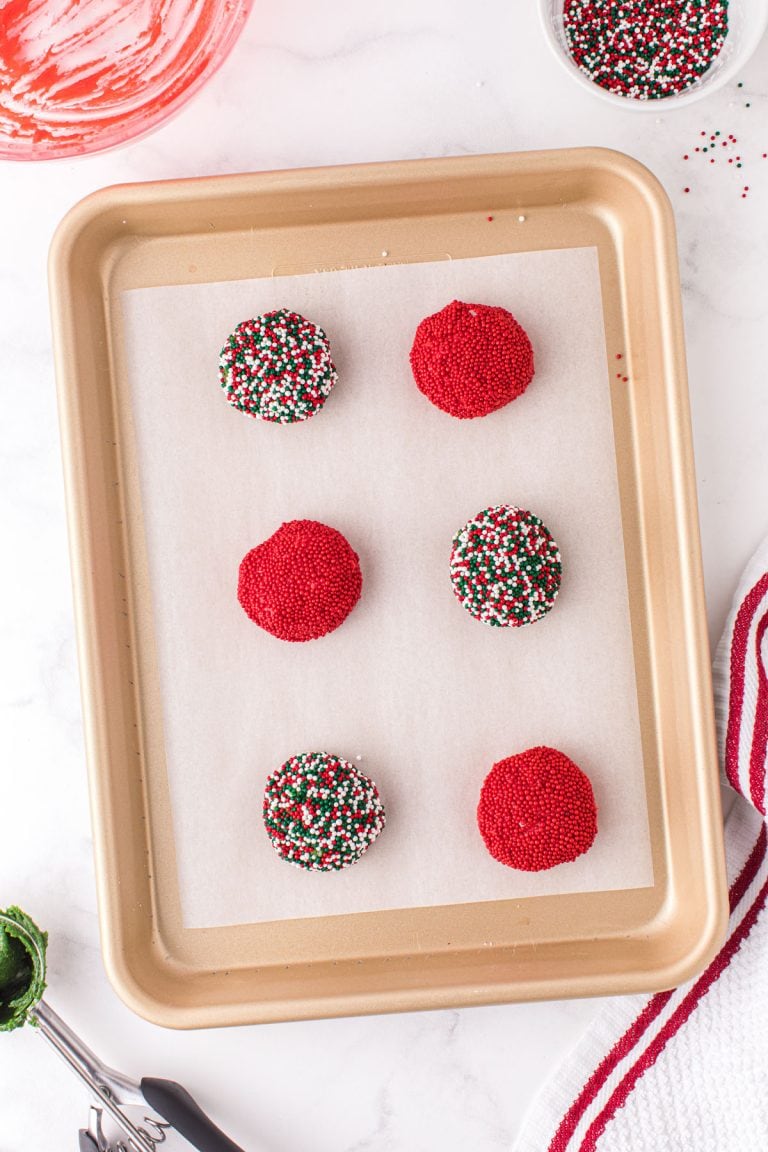 Christmas Sprinkle Cookies - Princess Pinky Girl