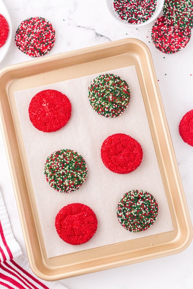 Christmas Sprinkle Cookies - Princess Pinky Girl