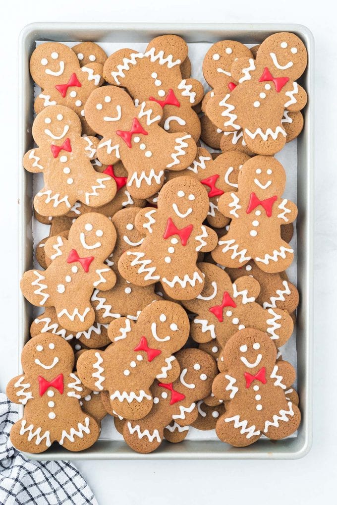 The BEST Gingerbread Men Cookies Recipe - Princess Pinky Girl