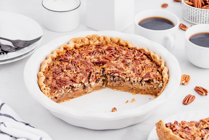 Easy Pecan Pie Recipe - Princess Pinky Girl