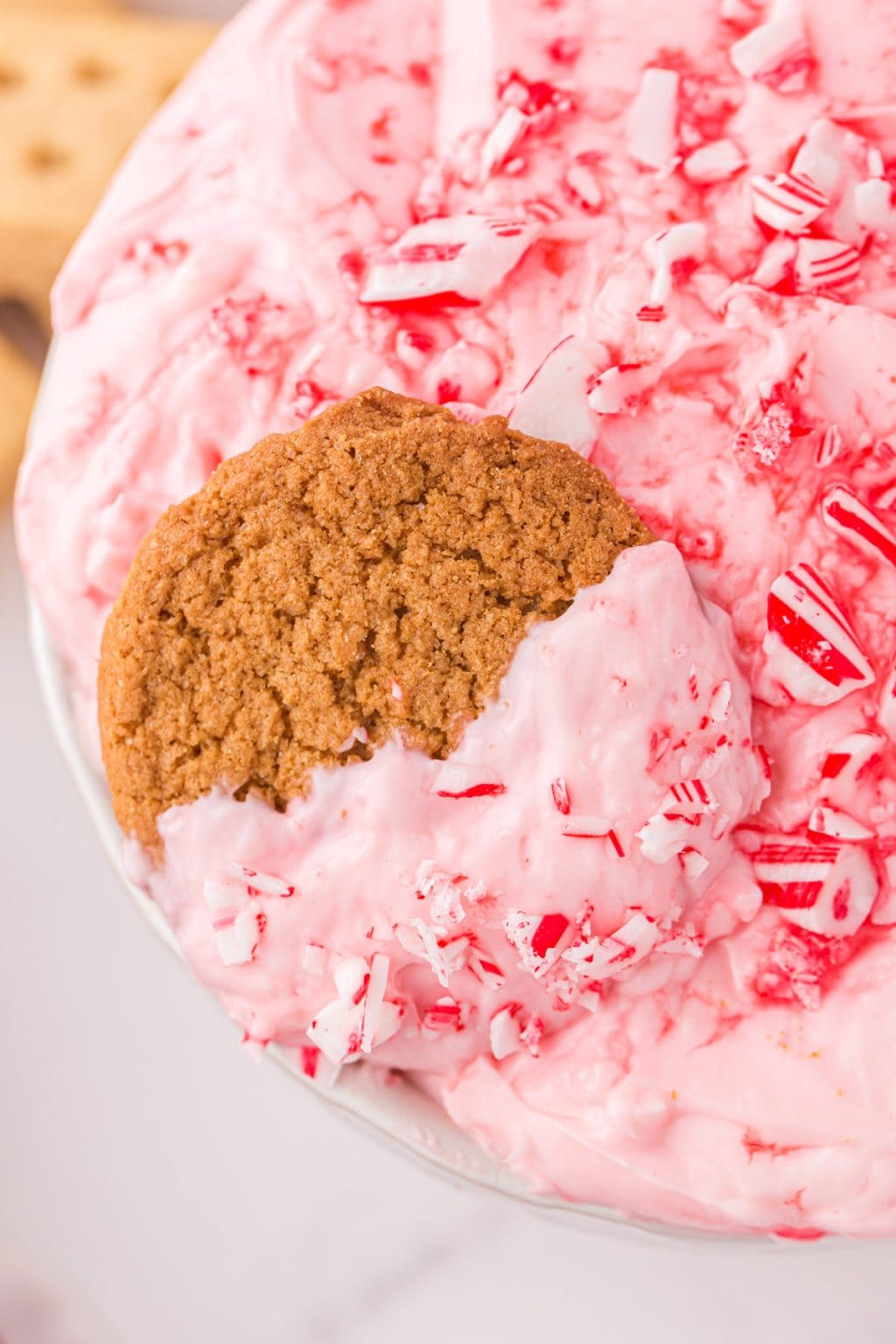 Candy Cane Dip (5-Ingredients) - Princess Pinky Girl