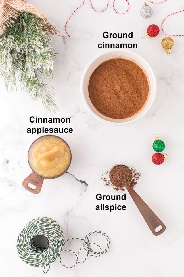 Homemade Cinnamon Ornaments (3-Ingredients) - Princess Pinky Girl