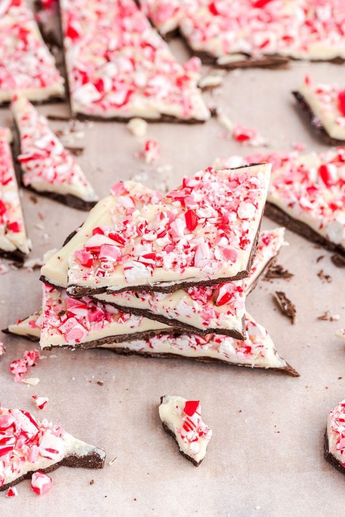 Peppermint Bark Recipe (Easy) - Princess Pinky Girl
