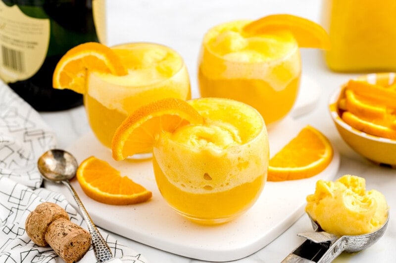 Mimosa Float (with Sorbet or Ice Cream) - Princess Pinky Girl