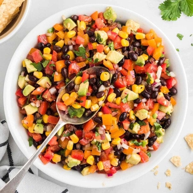 Easy Cowboy Caviar Recipe (Cowboy Dip Recipe)- Princess Pinky Girl