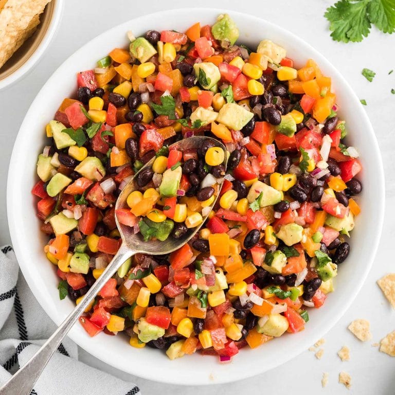 Easy Cowboy Caviar Recipe (Cowboy Dip Recipe)- Princess Pinky Girl