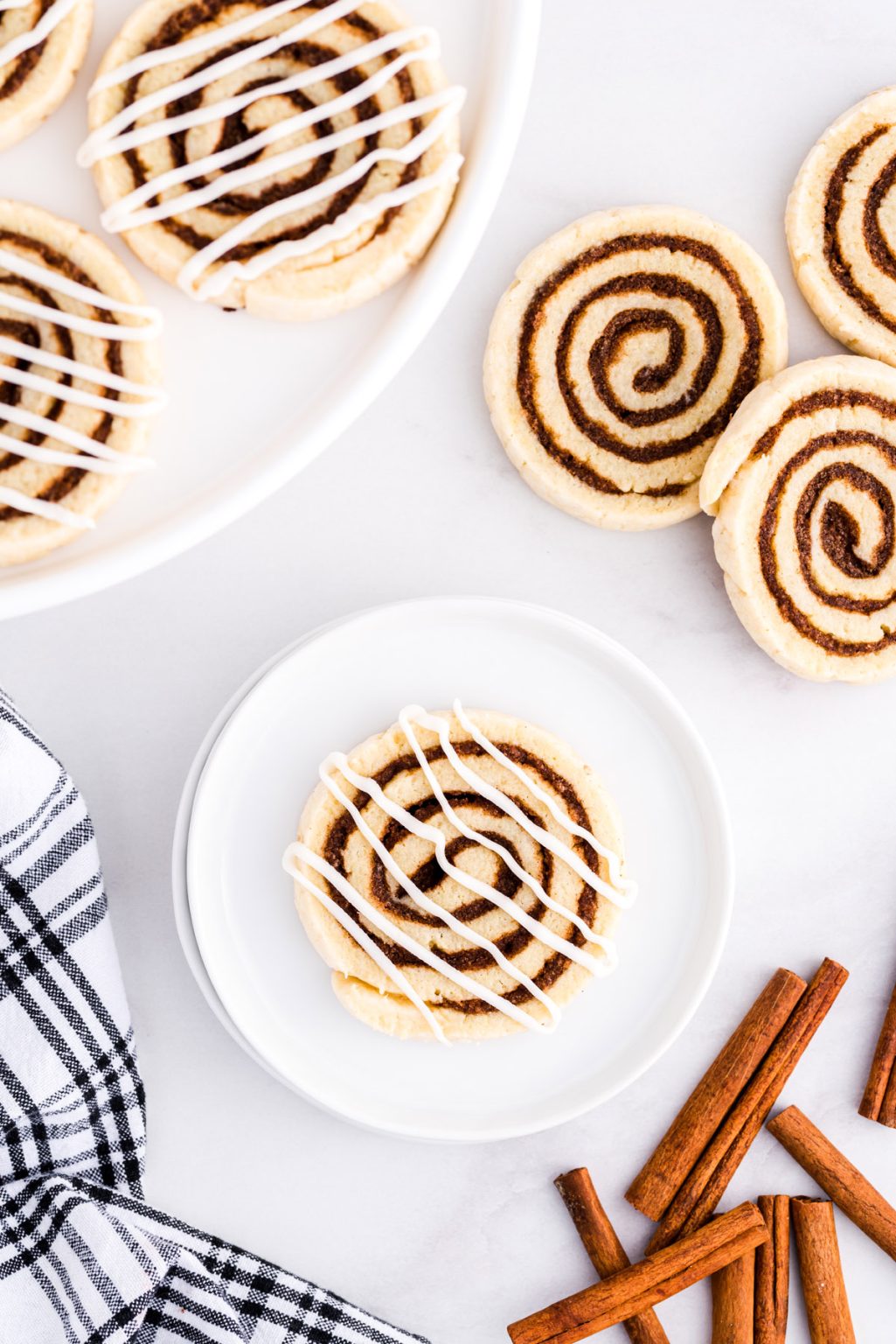 Cinnamon Roll Cookies - Princess Pinky Girl