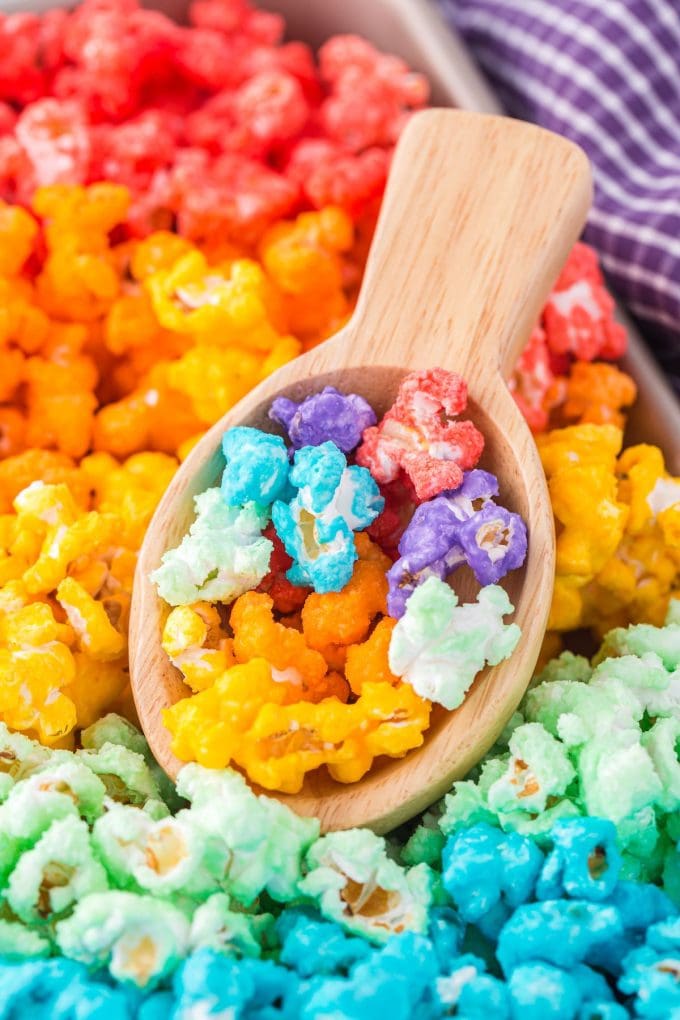 Rainbow Popcorn (Unicorn Popcorn) - Princess Pinky Girl
