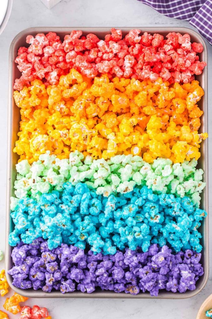 Rainbow Popcorn (Unicorn Popcorn) - Princess Pinky Girl
