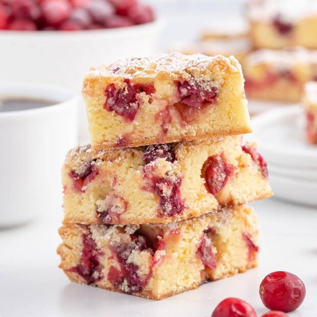 Easy Cranberry Cake - Princess Pinky Girl
