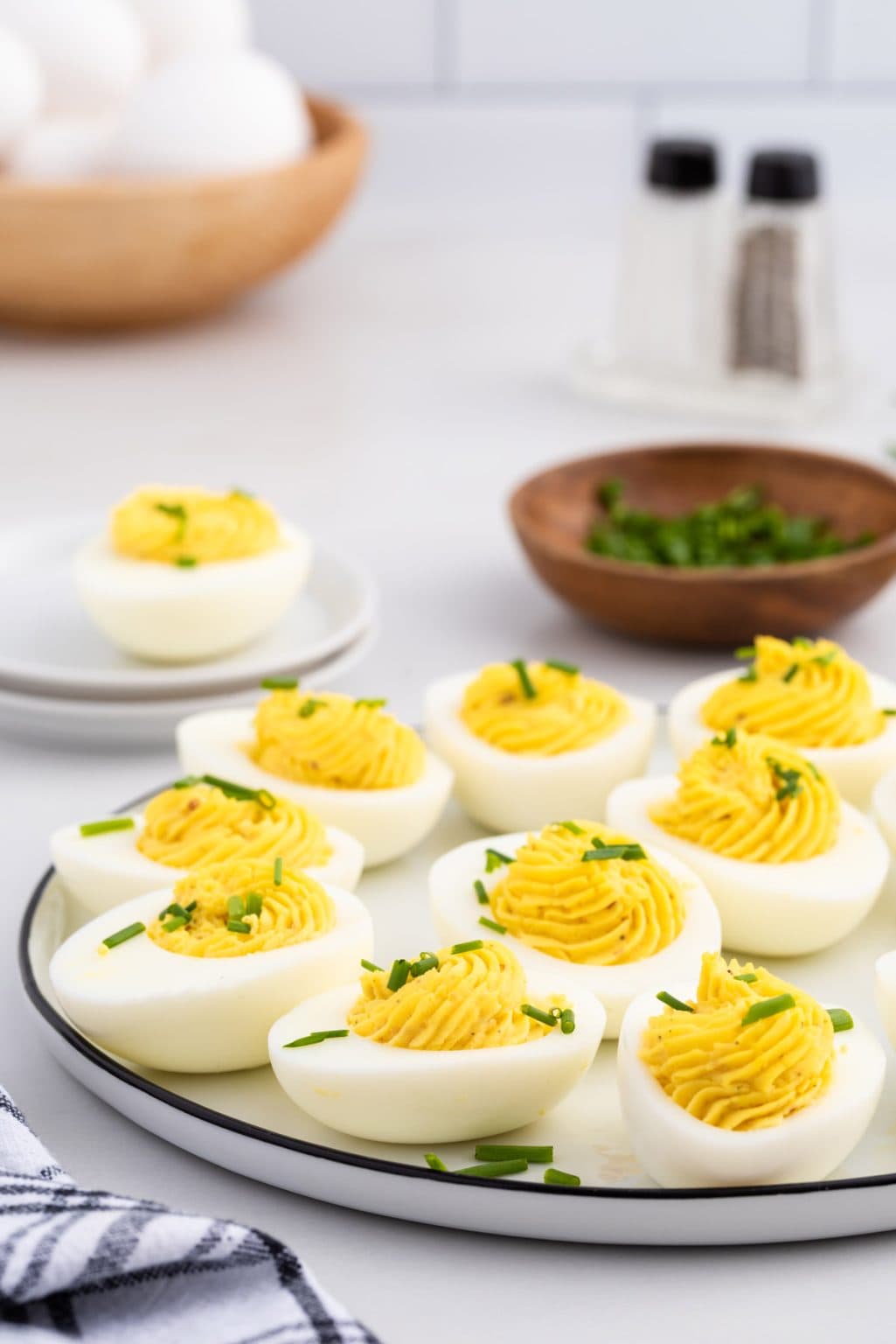Classic Deviled Eggs - Princess Pinky Girl