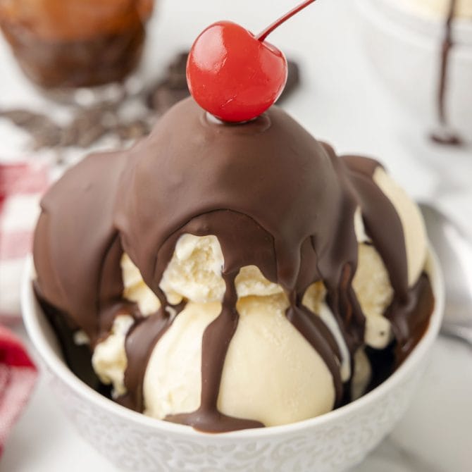 Homemade Magic Shell (2-Ingredients) - Princess Pinky Girl