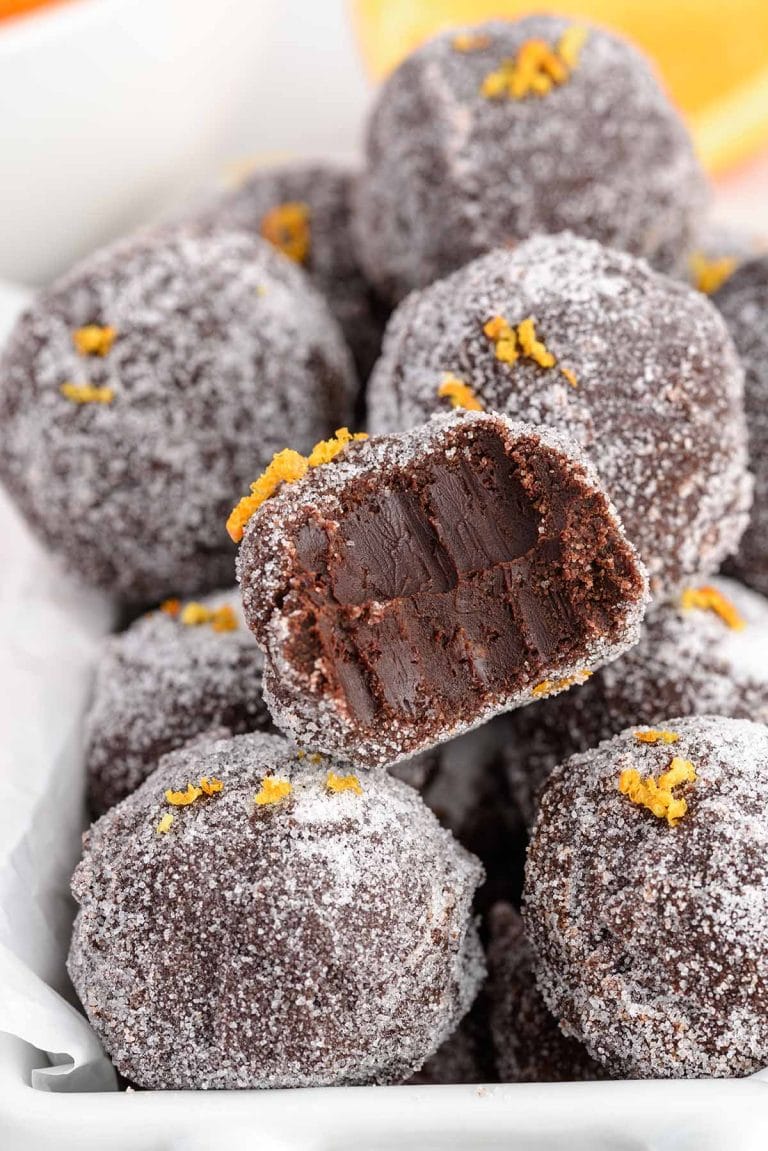 Chocolate Orange Truffles - Princess Pinky Girl