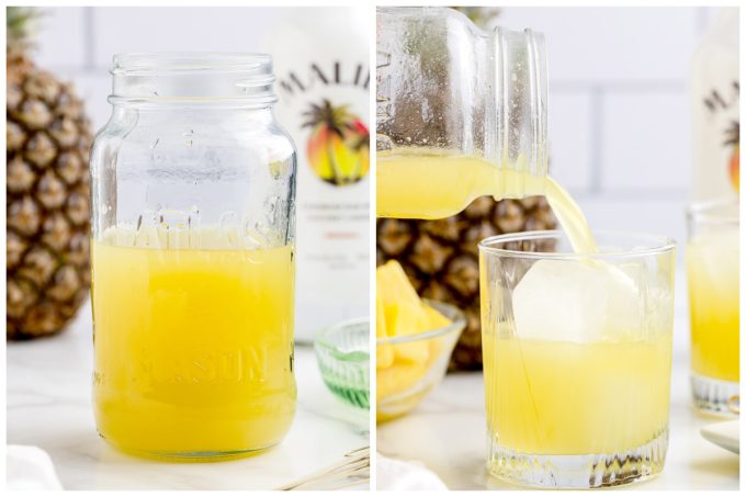 Pineapple Rum Punch - Princess Pinky Girl